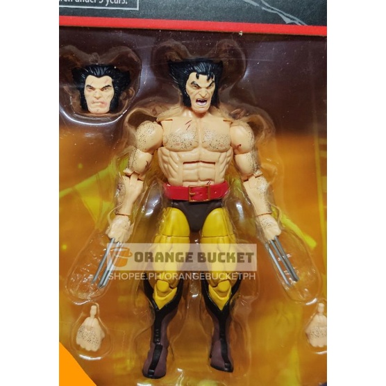 Marvel Legends Wolverine (NEW, WITH PLASTIC TRAY -UNREMOVED) Box Set ...