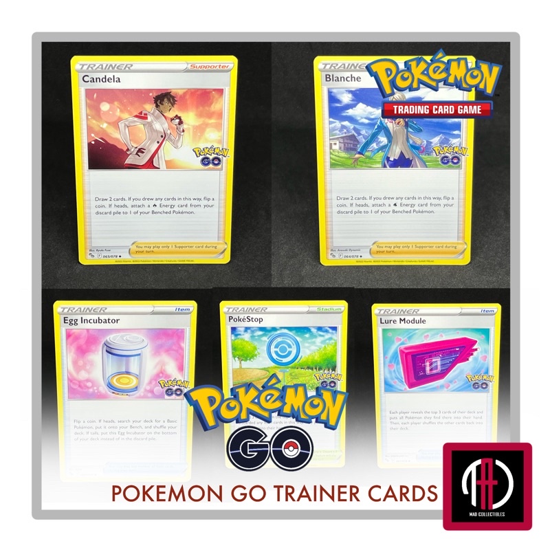 Pokemon TCG Singles - Pokemon GO Trainer Cards - Pokestop Rare Candy ...