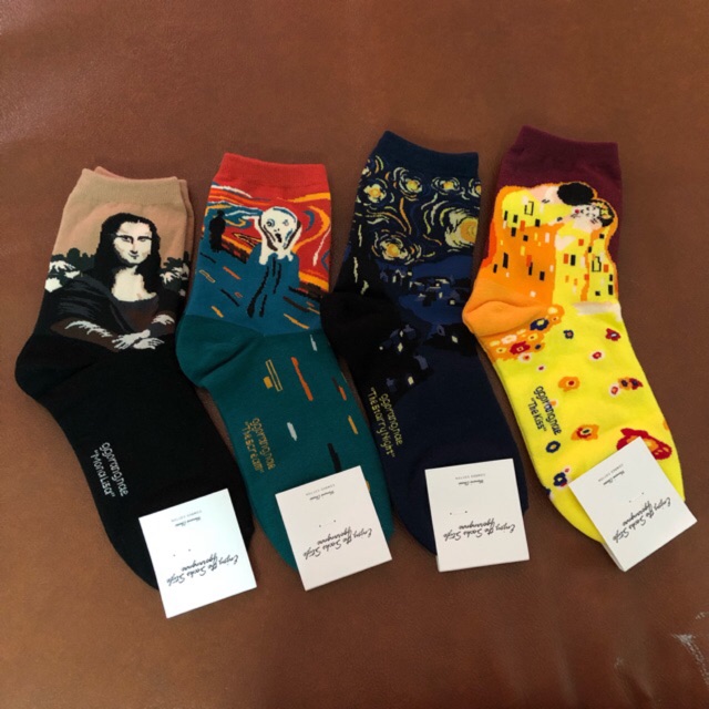 Korean Socks - Paintings - Iconic Socks | Shopee Philippines
