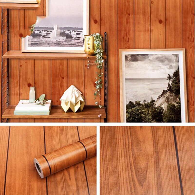 PVC Self-Adhesive Wallpaper - Easy Peel and Stick Application | Shopee ...