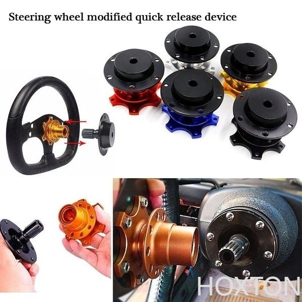 Universal Car Steering Wheel Quick Release Hub Volante Quick Release ...