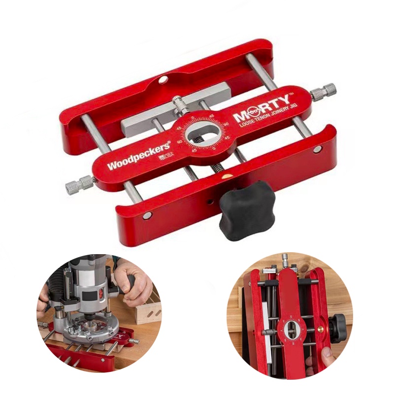 Precision Mortising Jig 2 in 1 Punch Locator Doweling Jig Connector ...