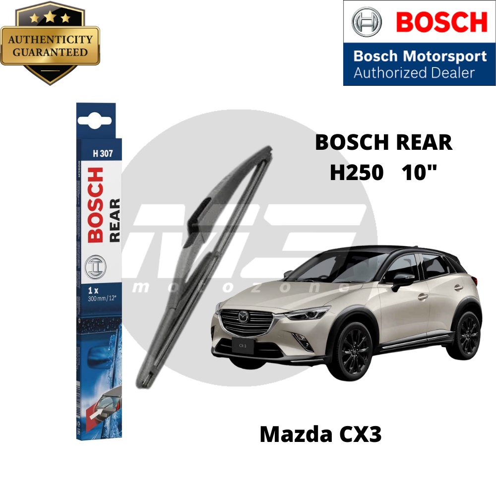 Bosch REAR Wiper Blade for Mazda CX-3 (H 250 - 10 Inches) | Shopee ...