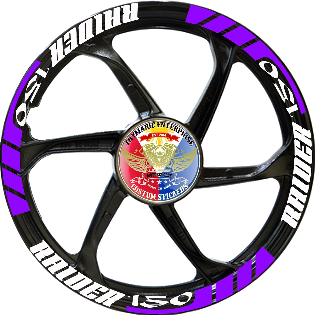 SUZUKI RAIDER 150 DECAL MAG STICKER GOOD FOR 2 MAGS | Shopee Philippines