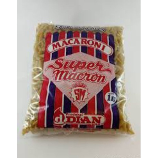 makaroni super makron 1kg | Shopee Philippines