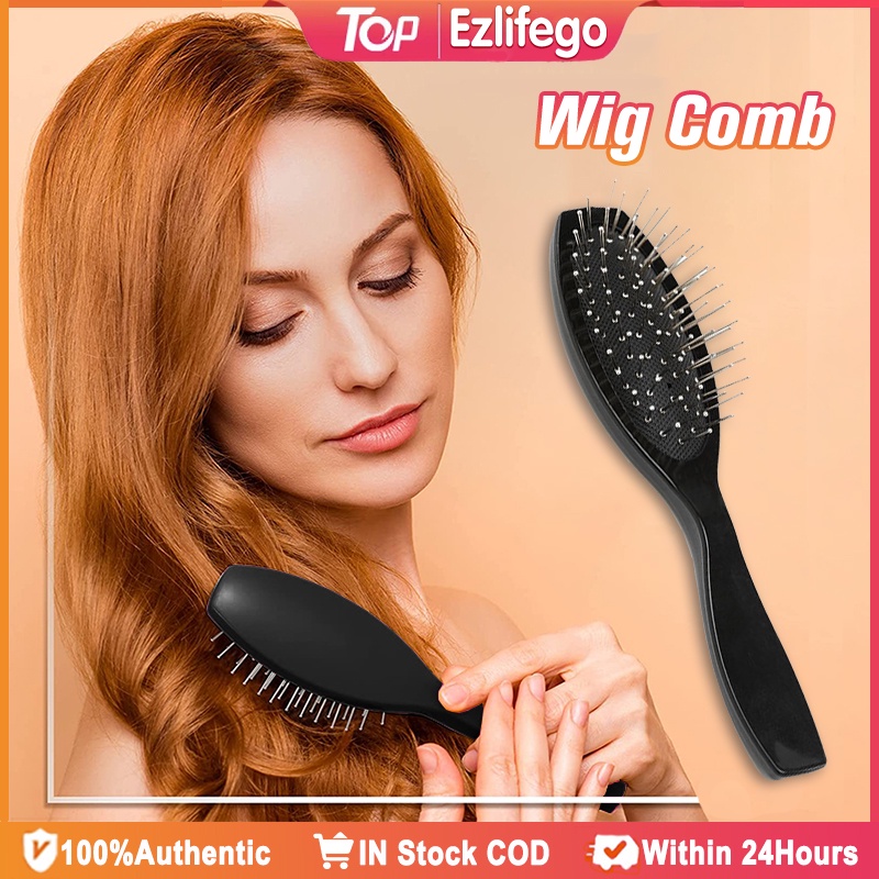 Professional Wig Comb Anti Static Metal Comb Wig Care Tool Women Steel ...