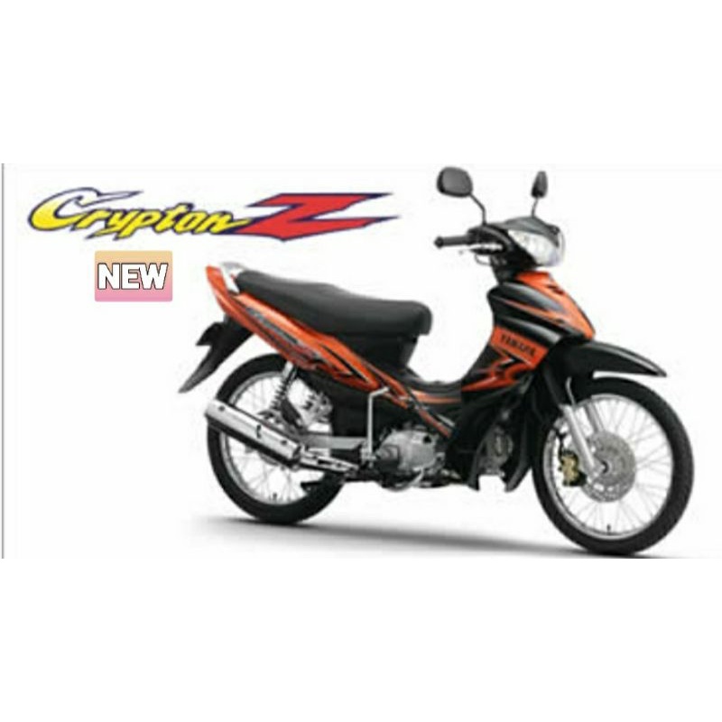 YAMAHA CRYPTON-Z (NEW VERSION) PARTS CATALOGUE (PLASTIC LAMINATED ...