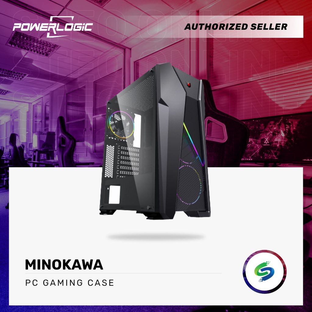 STEQ PowerLogic MINOKAWA Tempered Glass Gaming Case | Shopee Philippines