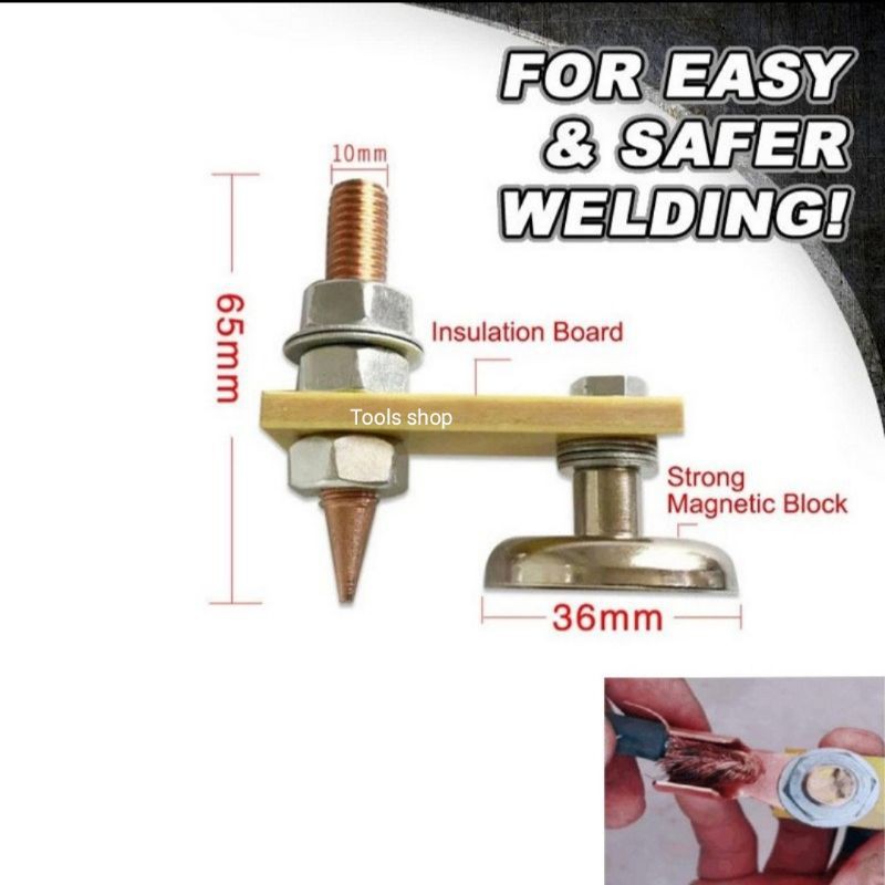 Magnetic Leg Glue Holds Ground Wire Welding Work | Shopee Philippines