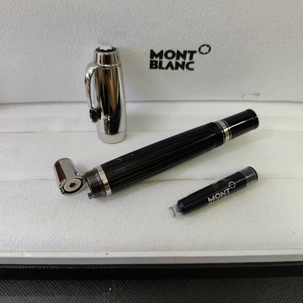 Mb Marlborotating Fountain Pen Bohemian Retractable Nib Screw Tail Out ...