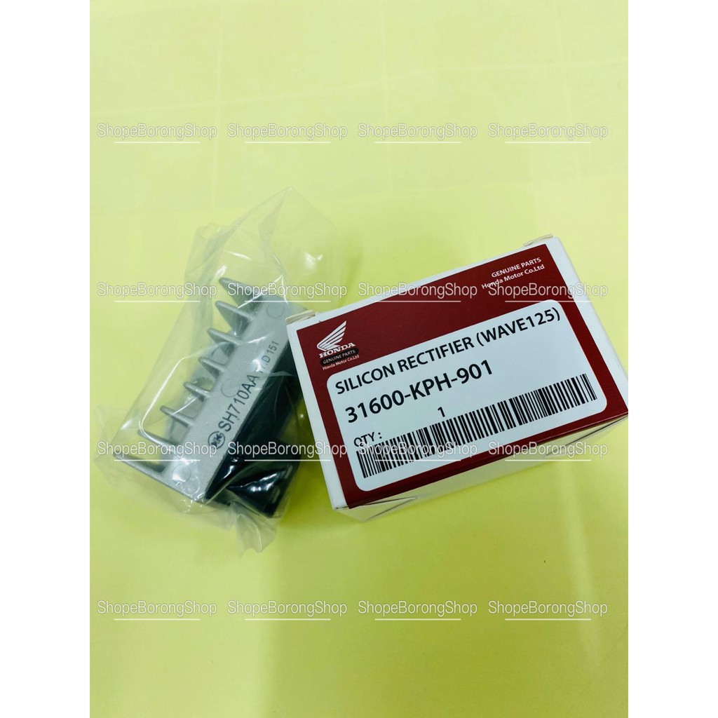 RECTIFIER KATAB KATAU REGULATOR HONDA WAVE 125 WAVE125 W125 W 125 PARTS ...