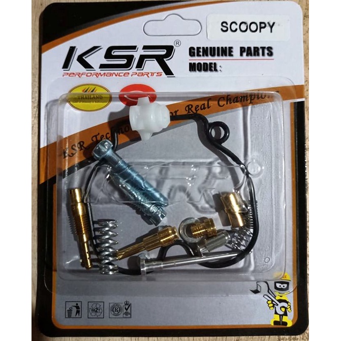 CARBURATOR REPAIR KIT SCOOPY KSR THAILAND PARTS | Shopee Philippines