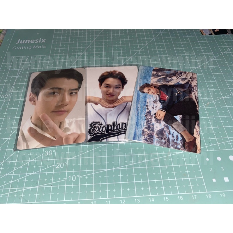 Pc/ PHOTOCARD OFFICIAL SEHUN KAI (booked) | Shopee Philippines