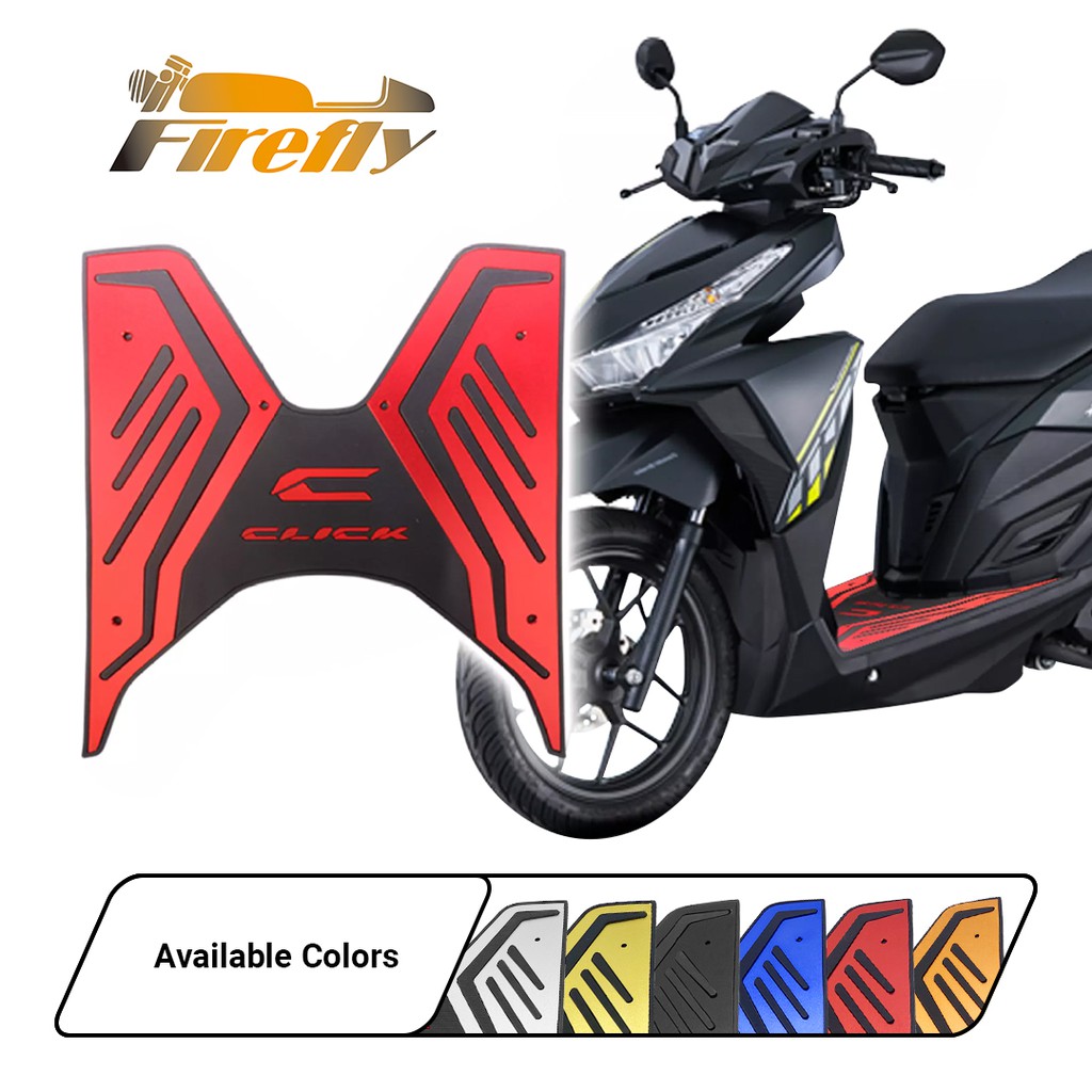 Firefly Motorcycle Honda Click Matting Footboard V2 for Click 125/150 ...