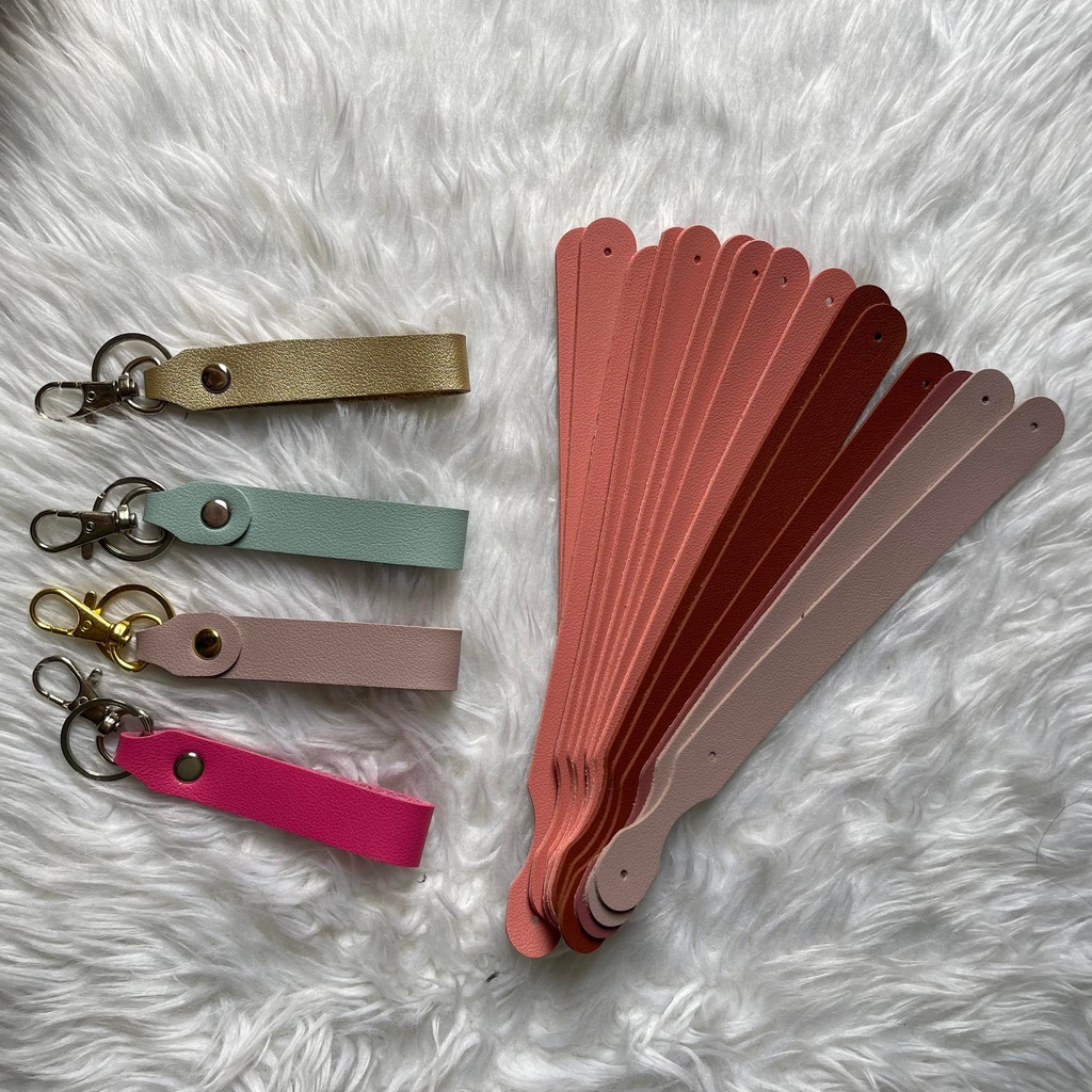 Pre-Cut Leather Key Chain/ Strap | Shopee Philippines