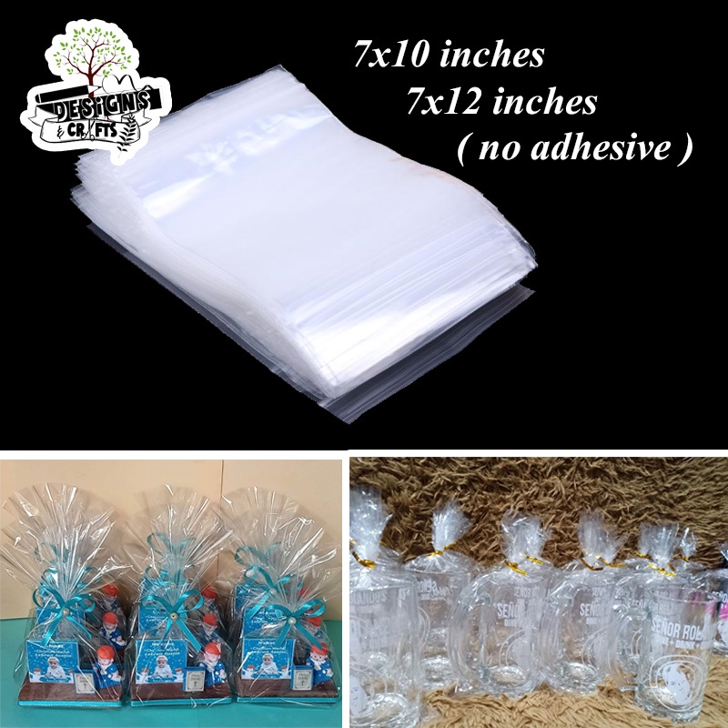 50pcs set Clear Plastic for any kind of souvenirs | Shopee Philippines