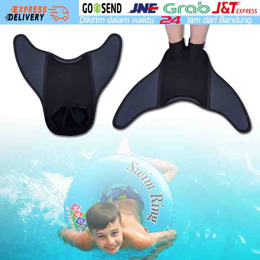 Adults Children Swimming Fins Mermaid Tails Swimmable Monofins Women ...