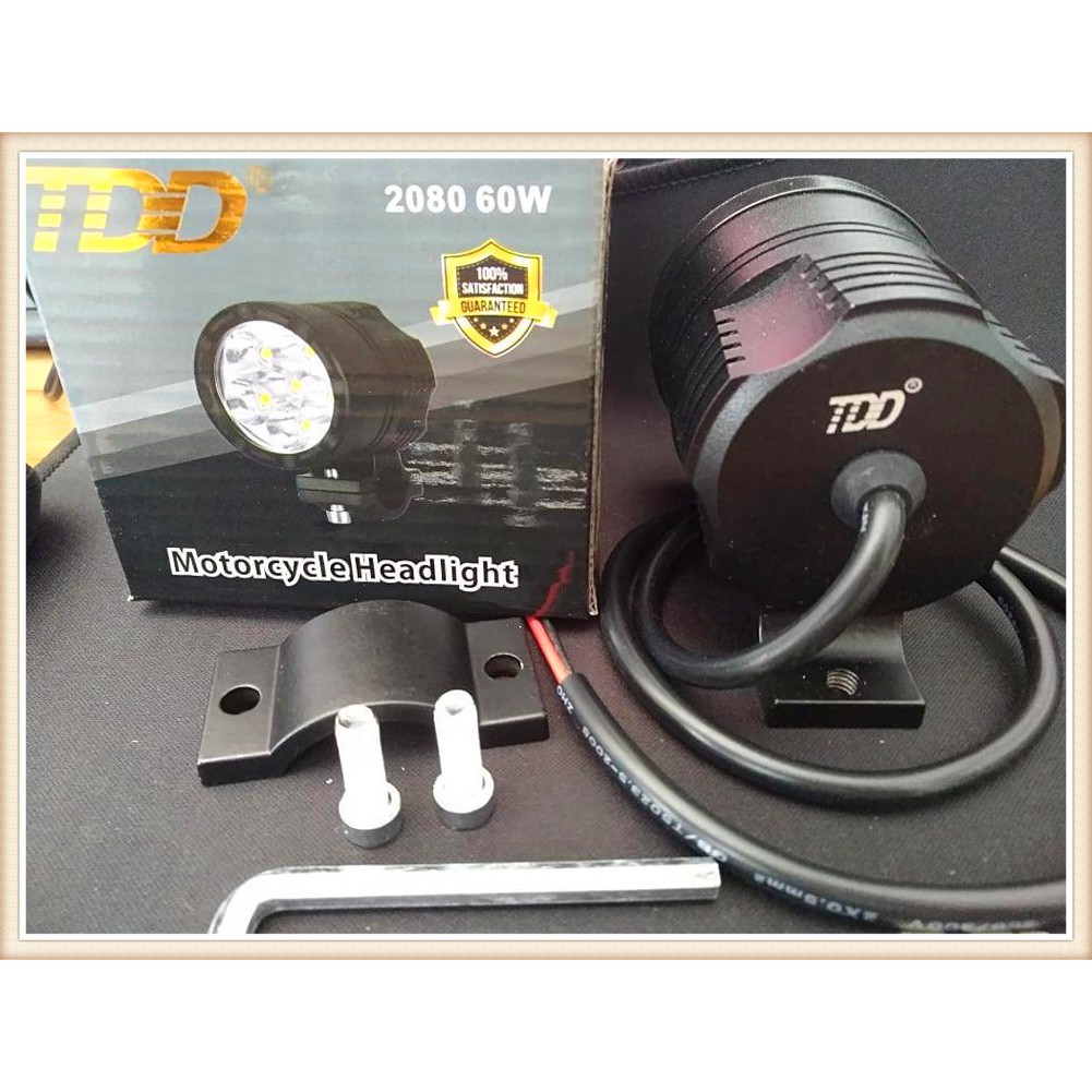 COD TDD Motorcycle 6 LED White Light Blue Water Steady Light 60 Watts ...