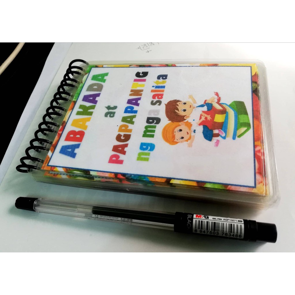 【Ready Stock】☼ ABAKADA at PAGSASANAY SA PAGBASA FLASHCARDS A6 (1/4 bond ...