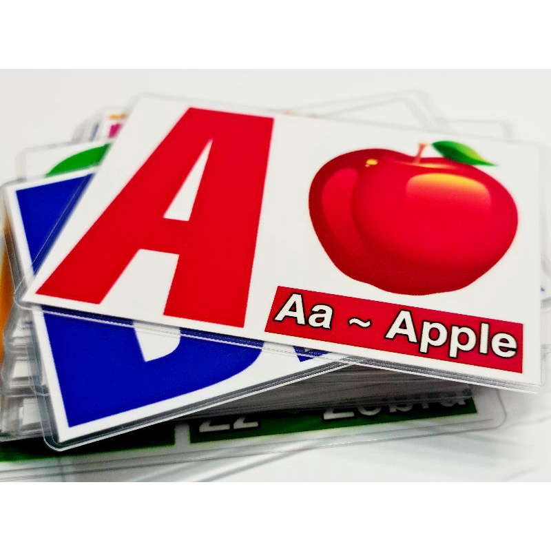 Alphabet A to Z Flash Card Educational for Kids | Shopee Philippines