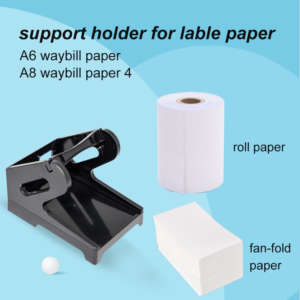 BEEPRT Thermal Waybill Paper Holder for Thermal Label Printer 100*150mm ...