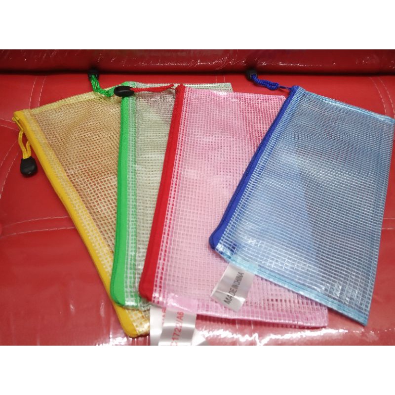NET POUCH PENCIL CASE A6/A5 (per piece) | Shopee Philippines