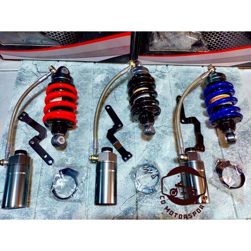 OKM Racing Monoshock with Tank for Sniper 150 | Shopee Philippines