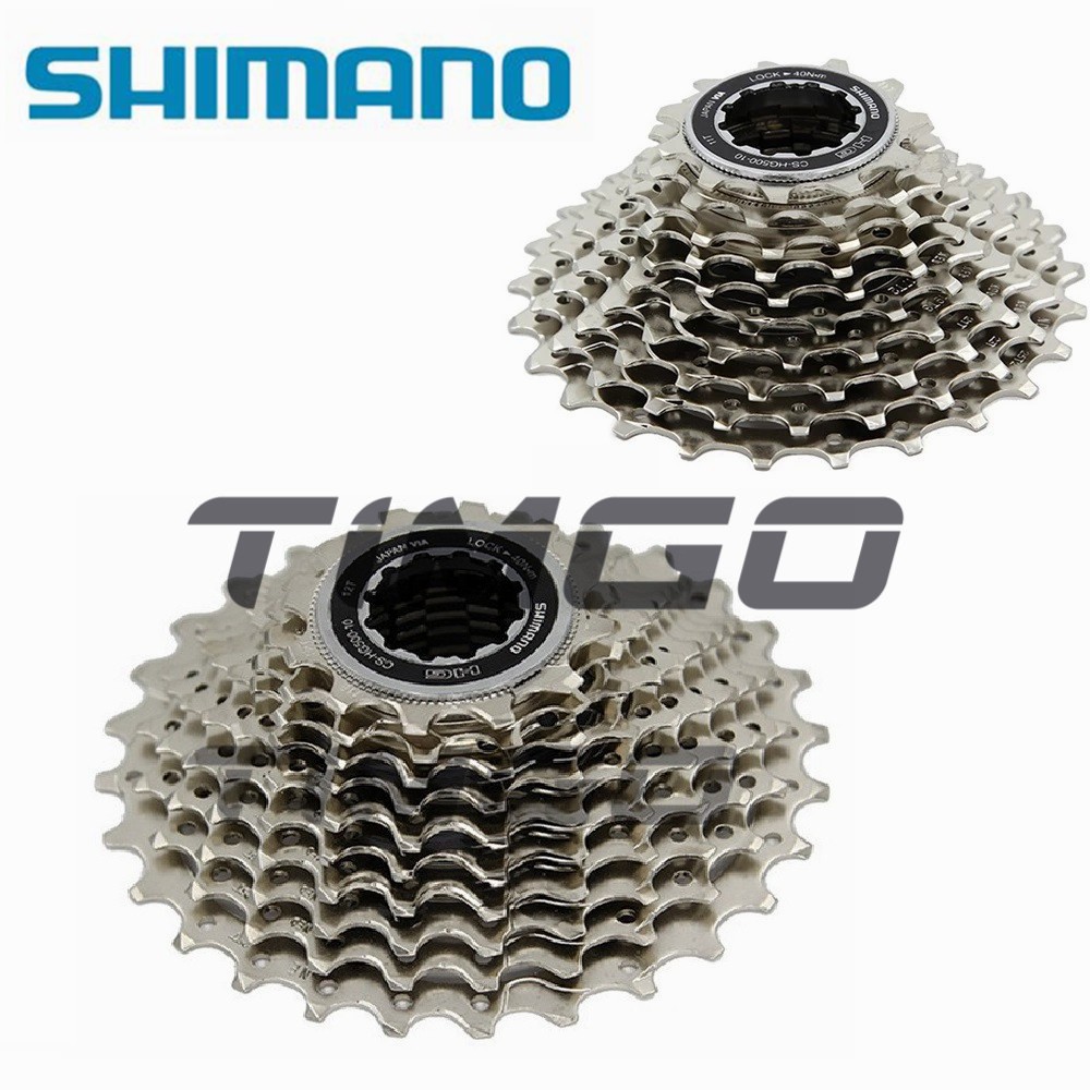 Shimano Tiagra CS-HG500-10 Speed Road Bike Rear Cassette 11-25T /12-28T Silver | Shopee Philippines