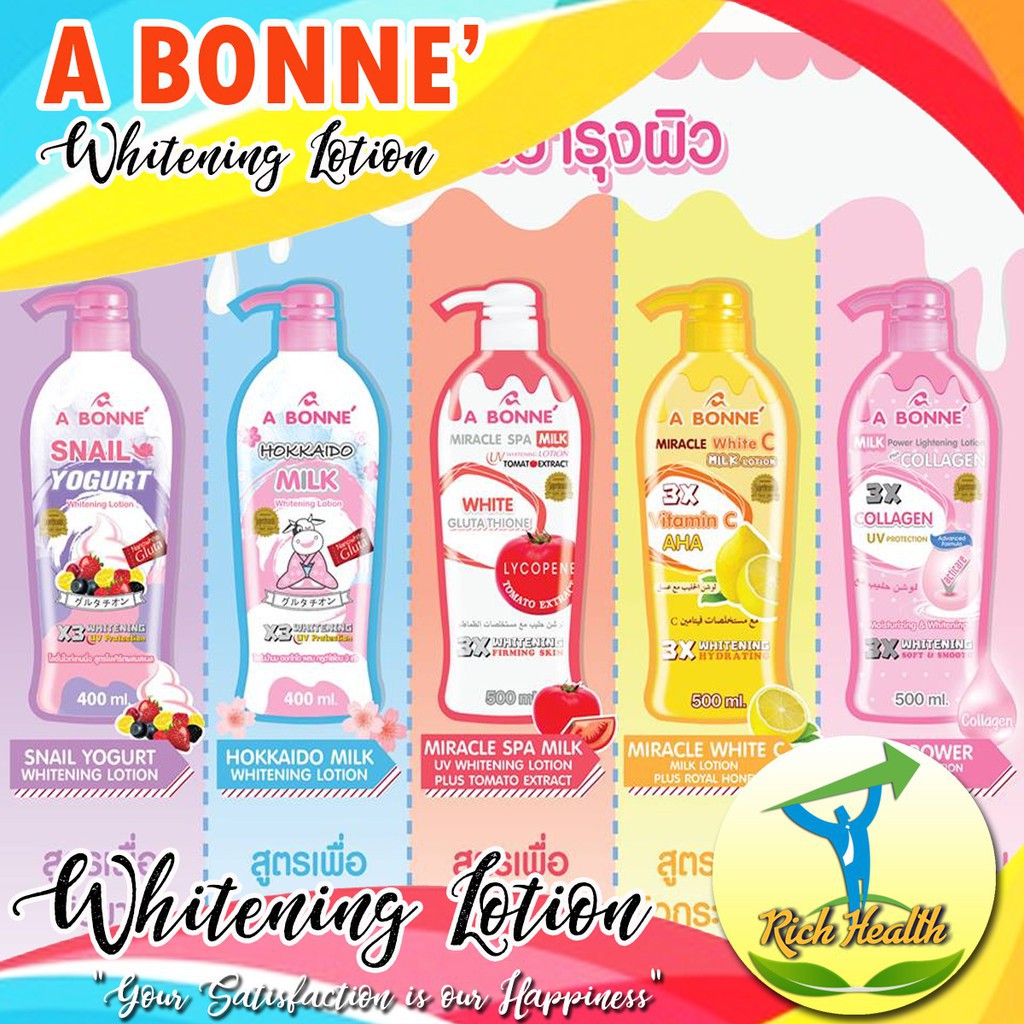 whitening lotion A BONNE LOTION WHITENING ORIGINAL (400ML/500ML ...
