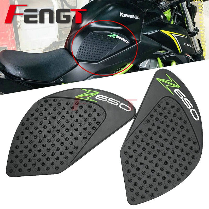 For Kawasaki Z650 Z 650 Motorcycle Anti Slip Gas Tank Pad Stickers ...