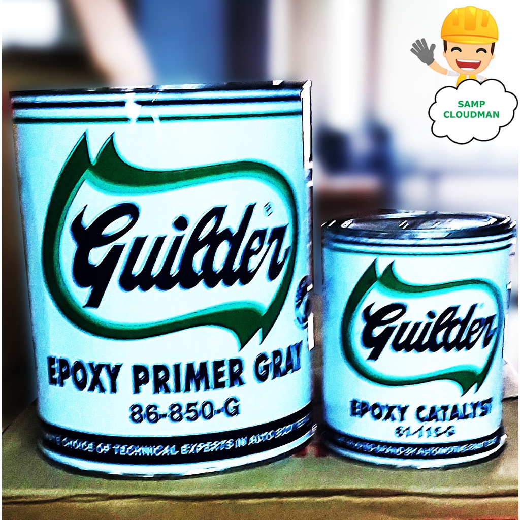 Guilder Epoxy Primer / Enamel with Catalyst Gray / White Gallon Size ...
