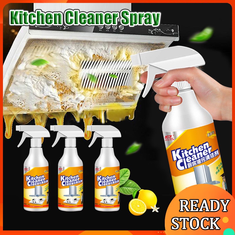 Kitchen Degreaser Cleaner Spray Kitchen Oil Cleaner Strong Foam Cleaner To Remove Heavy Oil ...