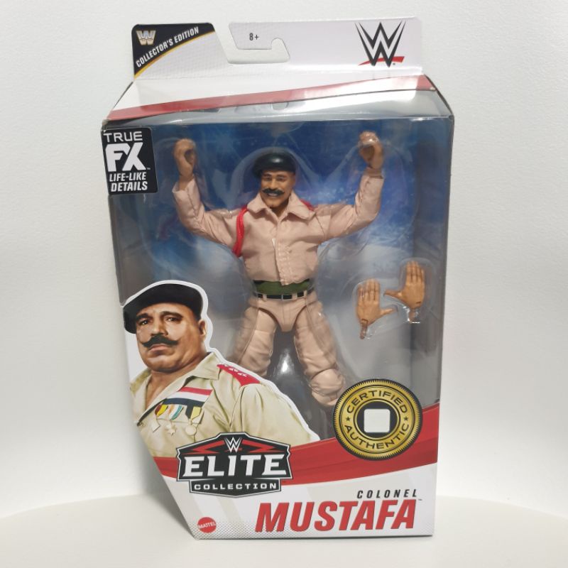 COLONEL MUSTAFA WWE Elite Collector's Edition | Shopee Philippines