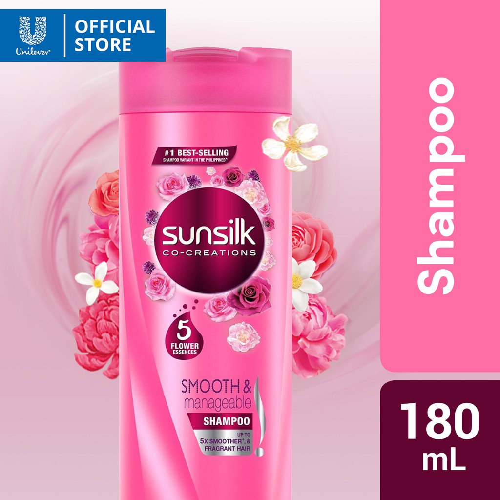 SUNSILK SHAMPOO SMOOTH AND MANAGEABLE/STRONG AND LONG 180ML | Shopee ...
