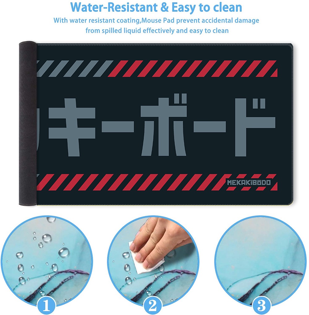 DIXIE MECH/OMNITYPE MousePads Bicolor Gaming Mouse Pad Black Large ...