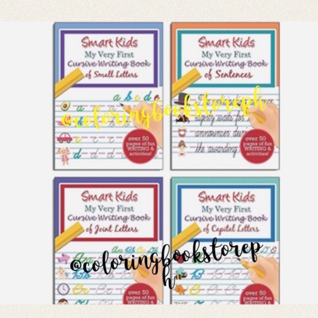 SMART KIDS OR MY VERY FIRST CURSIVE WRITING BOOK