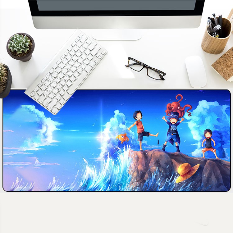 Anime One Piece Mouse Pad Large 900 X 400 Luffy Sauron | Shopee Philippines