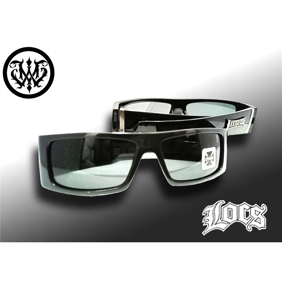 Og Locs Hardcore Sunglasses Chicano Chicana Hiphop Gangsta Shiny Shades