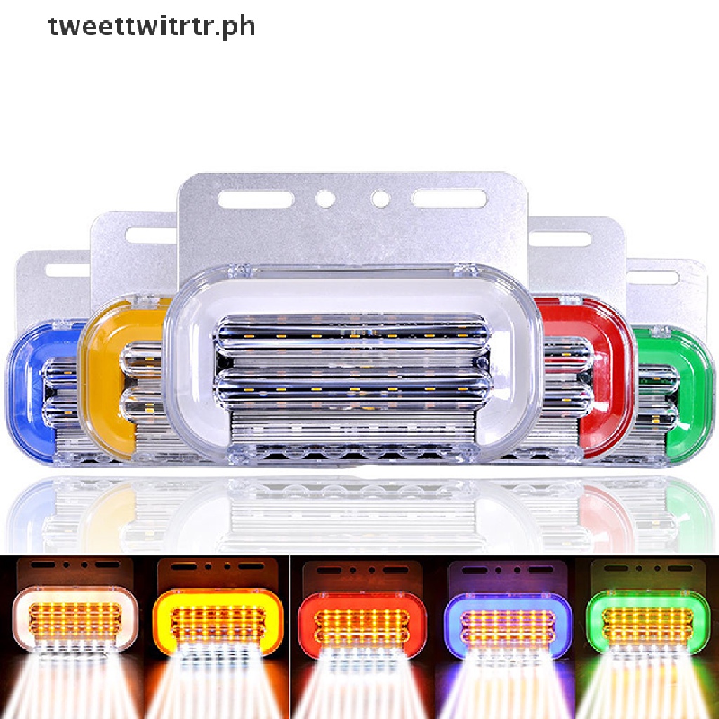 TRITR Truck Side Light 24v Waterproof Super Bright Led Light Guide ...
