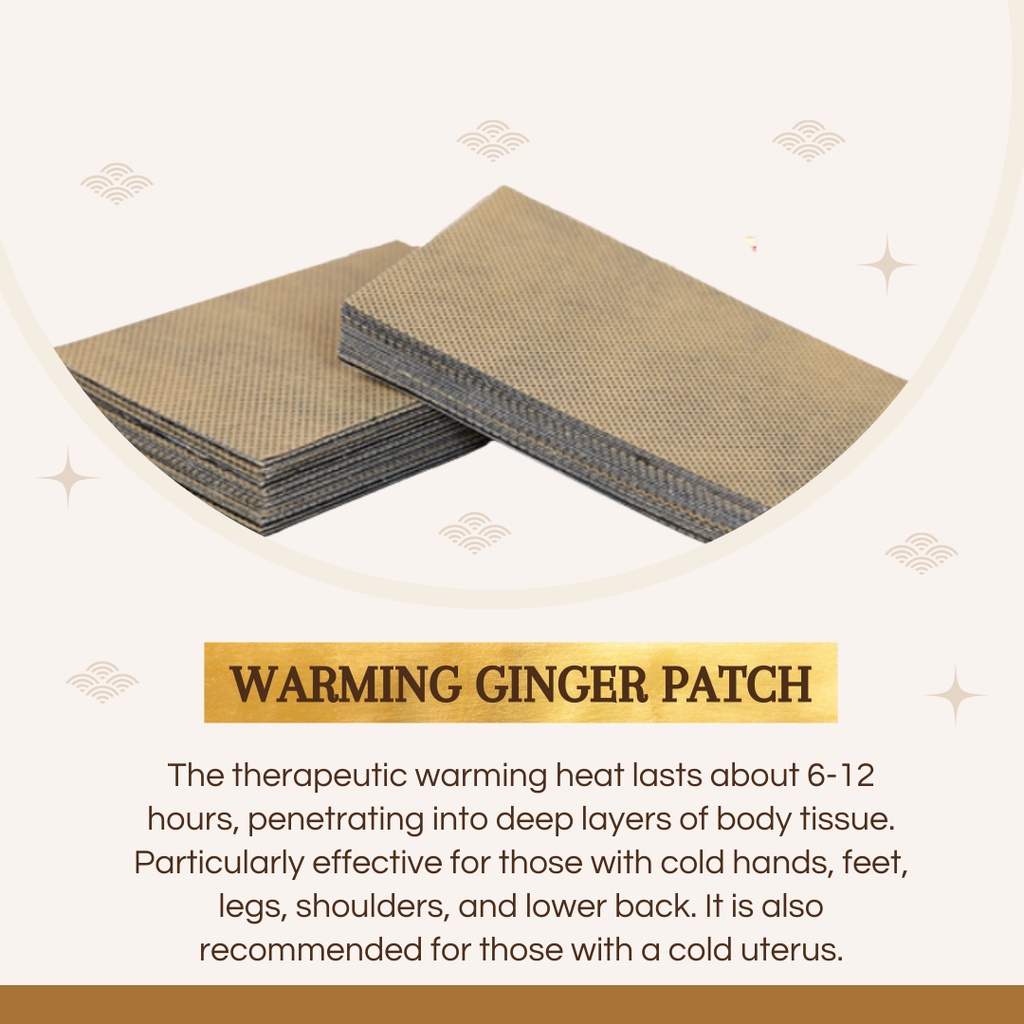 WARMING GINGER PATCH for INTERNAL COLDNESS | Shopee Philippines