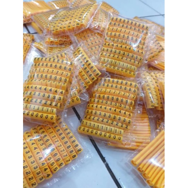 Cable Marker/Cable Marker/Snake/mic Cable number | Shopee Philippines