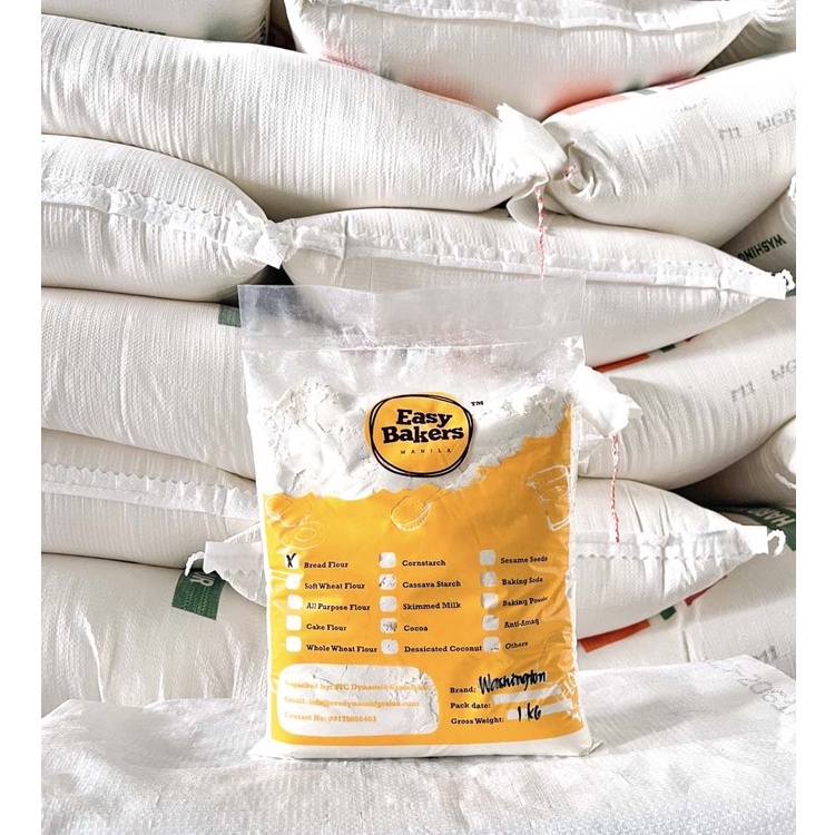 EASY BAKERS BREAD FLOUR 1KG (HARD WHEAT) | Shopee Philippines