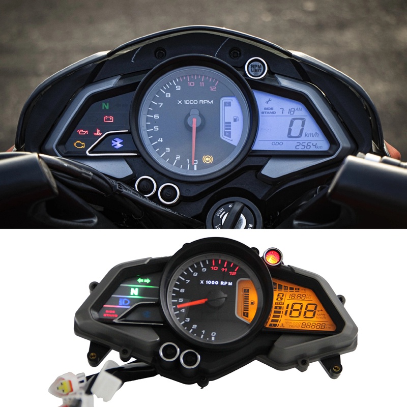 For Bajaj 200NS PULSAR200 NS Digital Speedometer Meter Gauge assembly ...