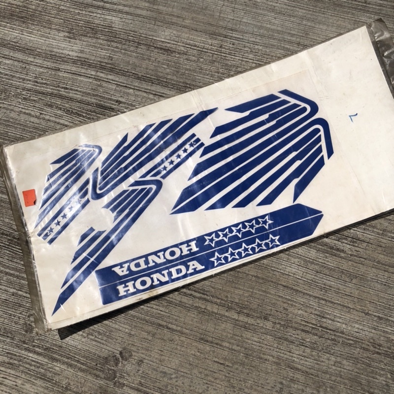 HONDA EX5 BODY STICKER BLUE | Shopee Philippines