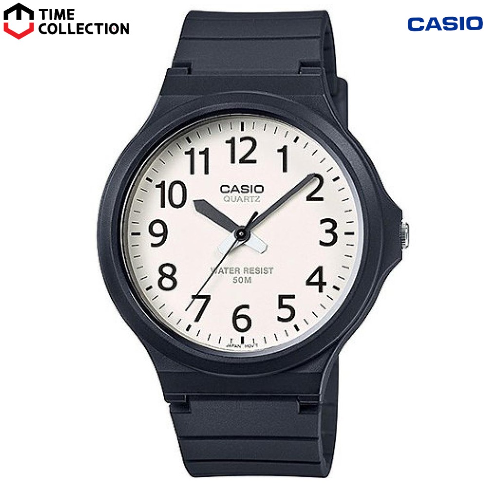 Casio MW-240-7BVDF Analog Rubber Strap Watch For Men | Shopee Philippines