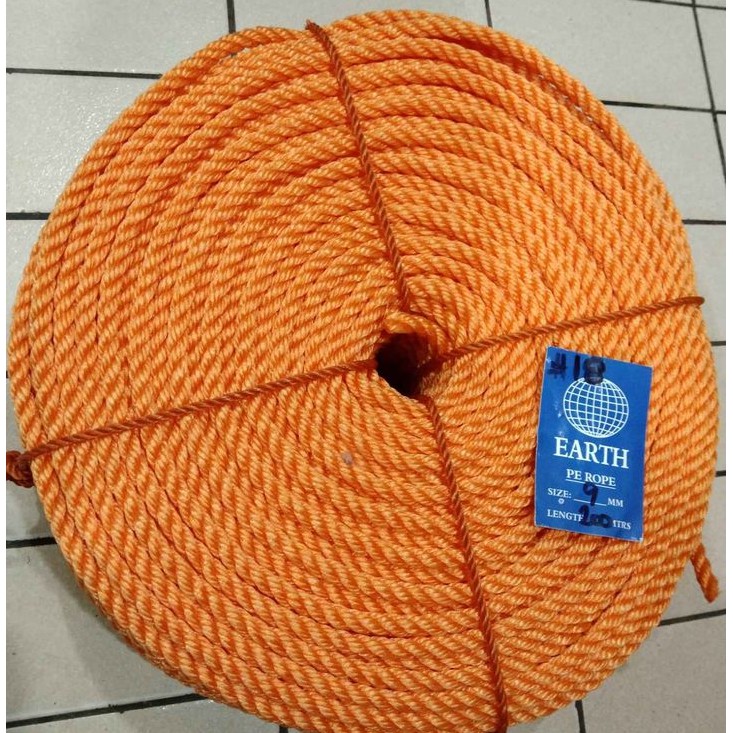 Nylon ropes #18 9mm 200 meters per roll good quality | Shopee Philippines