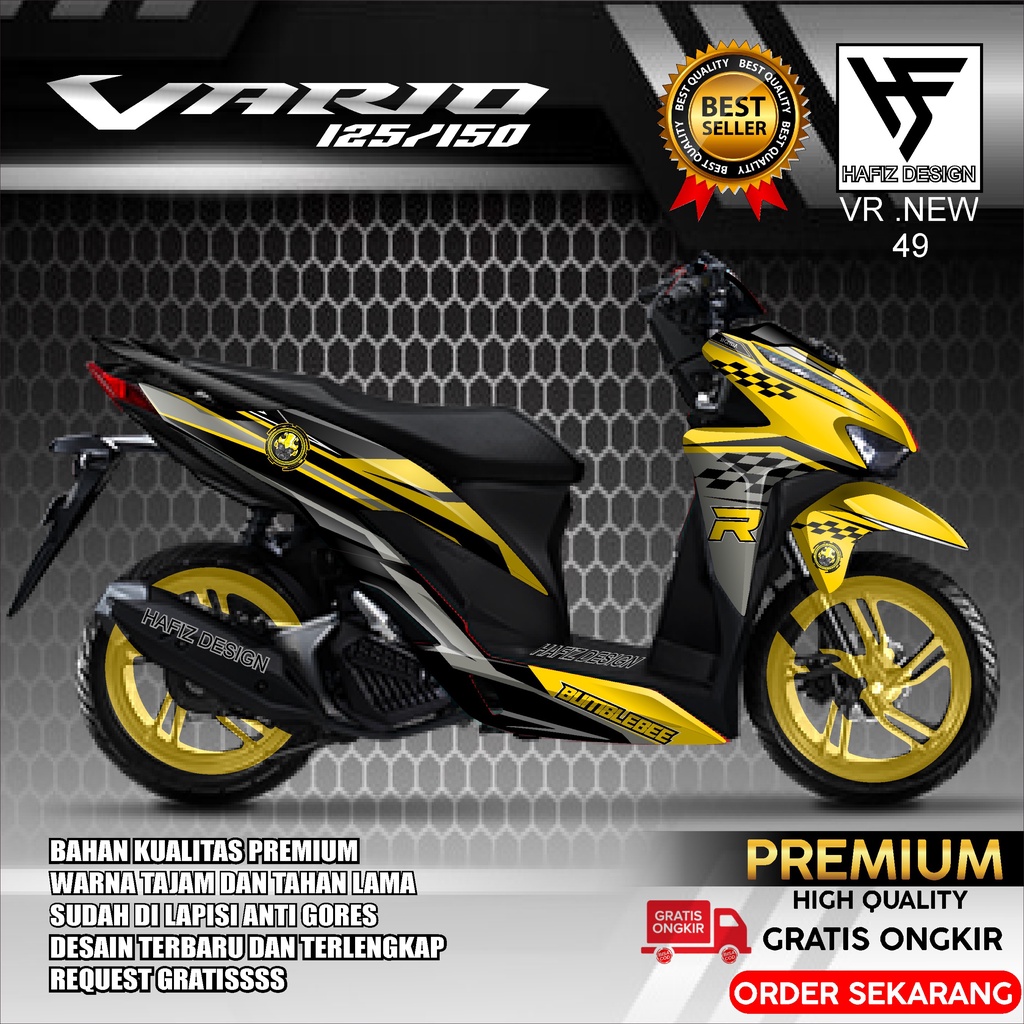 Decal Sticker FULL BODY VARIO 150 And 125 NEW DEKAL Sticker VARIO NEW ...