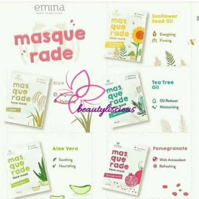 Emina Masquerade Face Mask 23 gr | Shopee Philippines