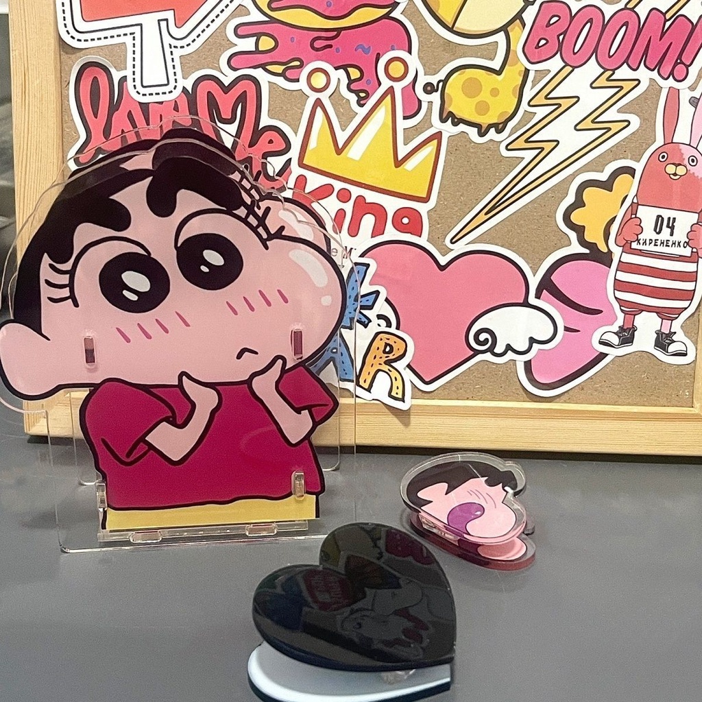 Crayon Shin-Chan Pen Holder Crayon Shin-Chan Storage Box Acrylic Pen ...