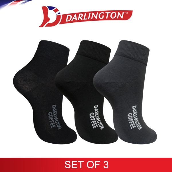 Darlington Men Casual Cotton Coffee Anklet Socks 960672 Original Cotton ...